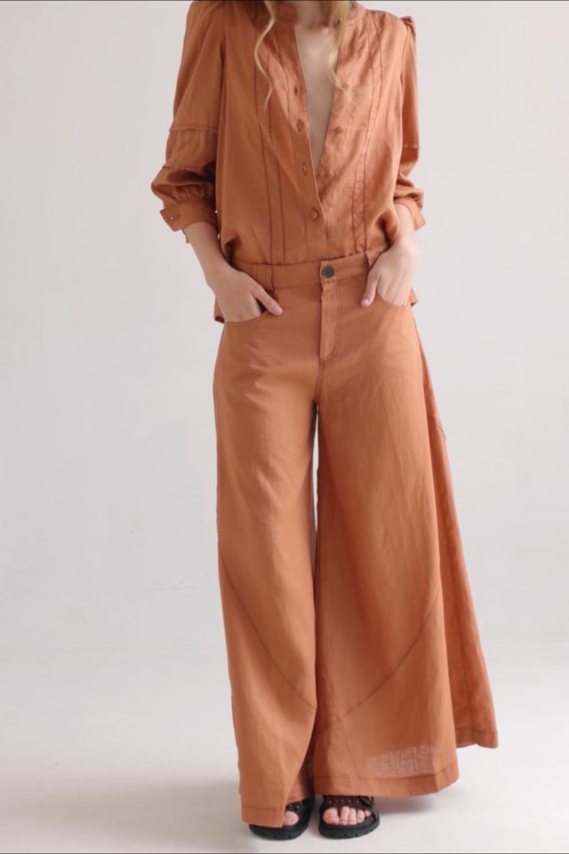 Pantalón Sicilia Lino - ByFlorencia