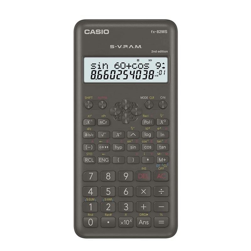 Calculadora Científica Casio FX-82MS-2 - Districomp
