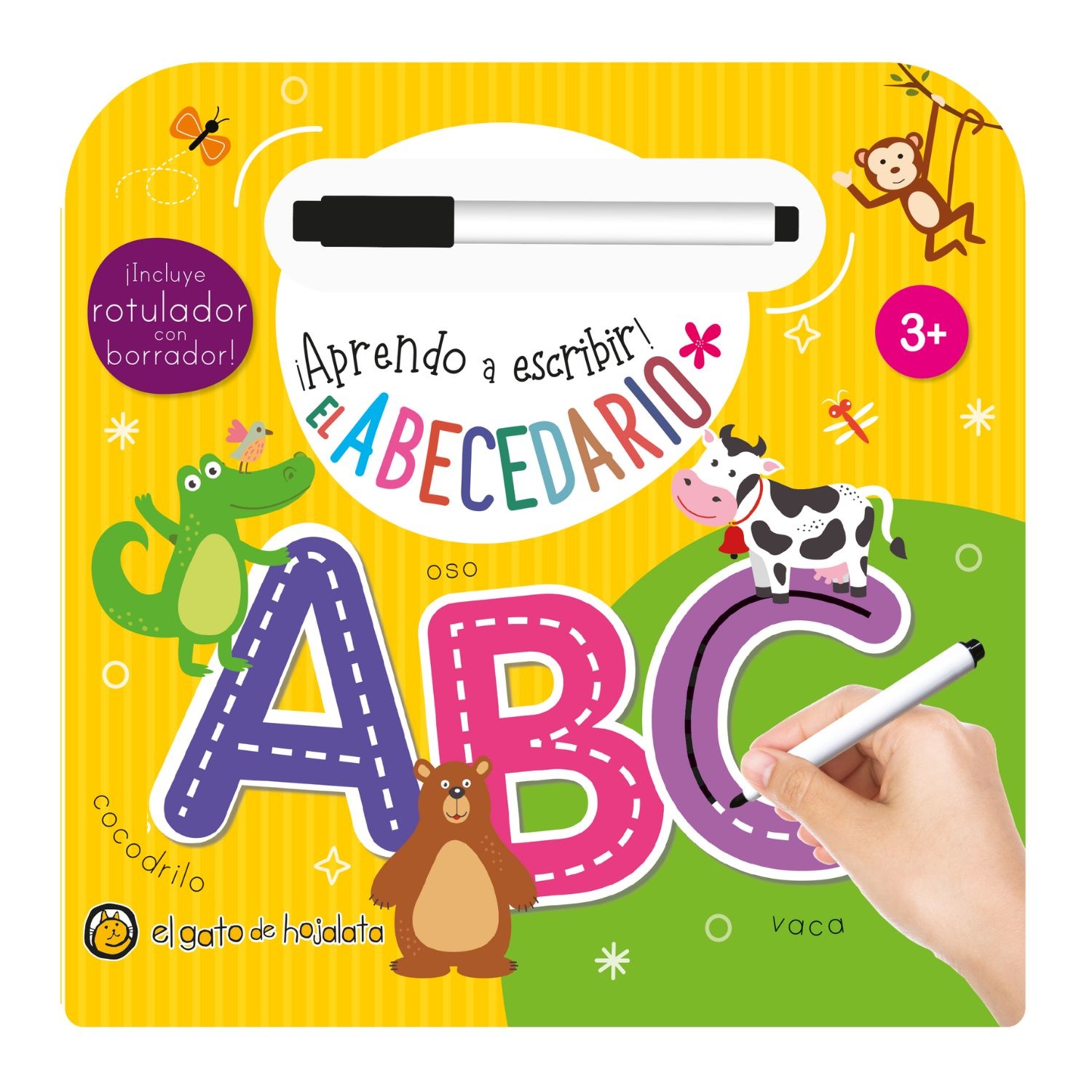 APRENDO A ESCRIBIR - EL ABECEDARIO - Escaramuza - Libros y café