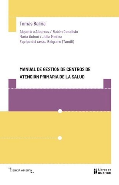 Manual de gestion de Centros de atencion primaria de salud - Eterna Cadencia